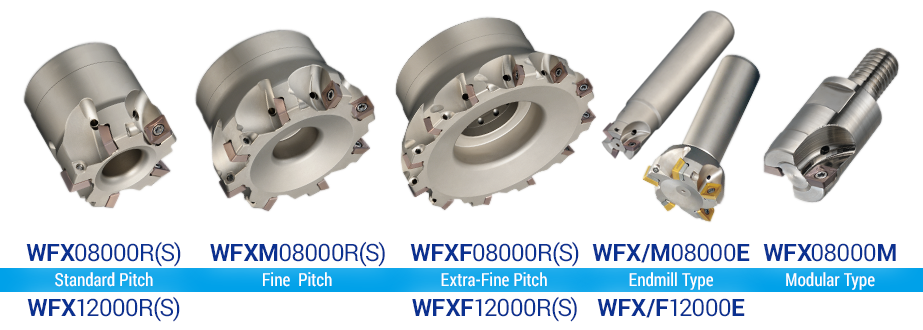 High precision, high quality shoulder milling cutter SEC-Wave Mill WFX ...